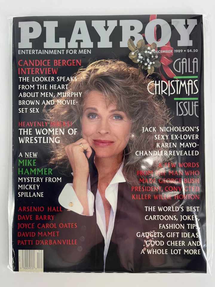 Playboy Magazine December 1989 • Playmate Petra Verkaik 37HH • Lady ...
