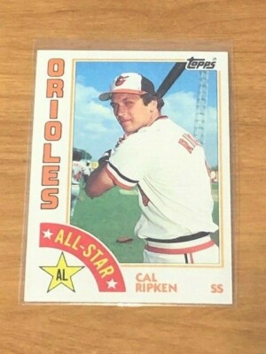 1984 Topps Cal Ripken Jr. ALL STAR - BRAND NEW CONDITION | eBay