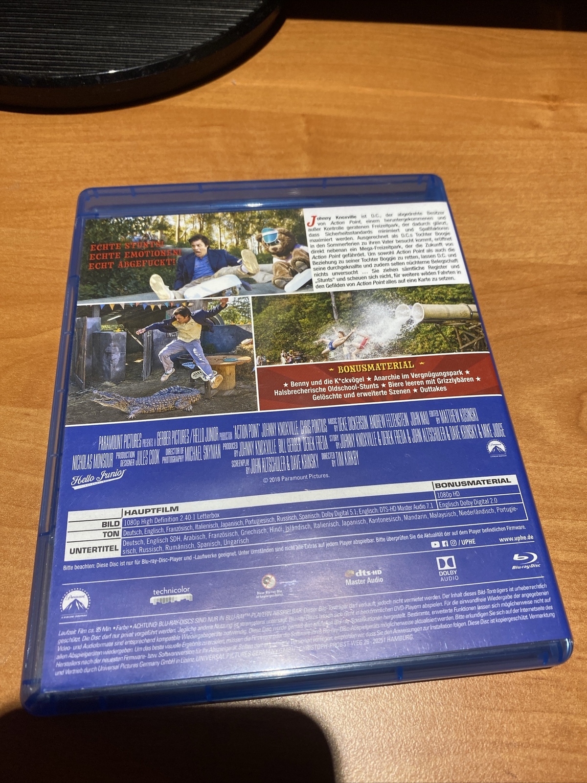 ACTION POINT - JOHNNY KNOXVILLE,CHRIS PONTIUS,ELEANOR... BLU-RAY NEW | eBay