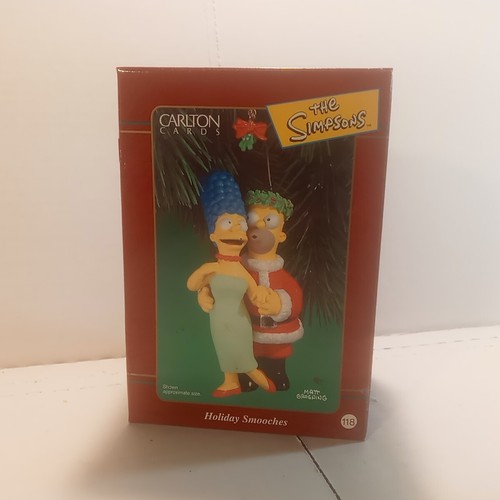 The Simpsons Carlton Cards Heirloom Ornament Collection "Holiday ...