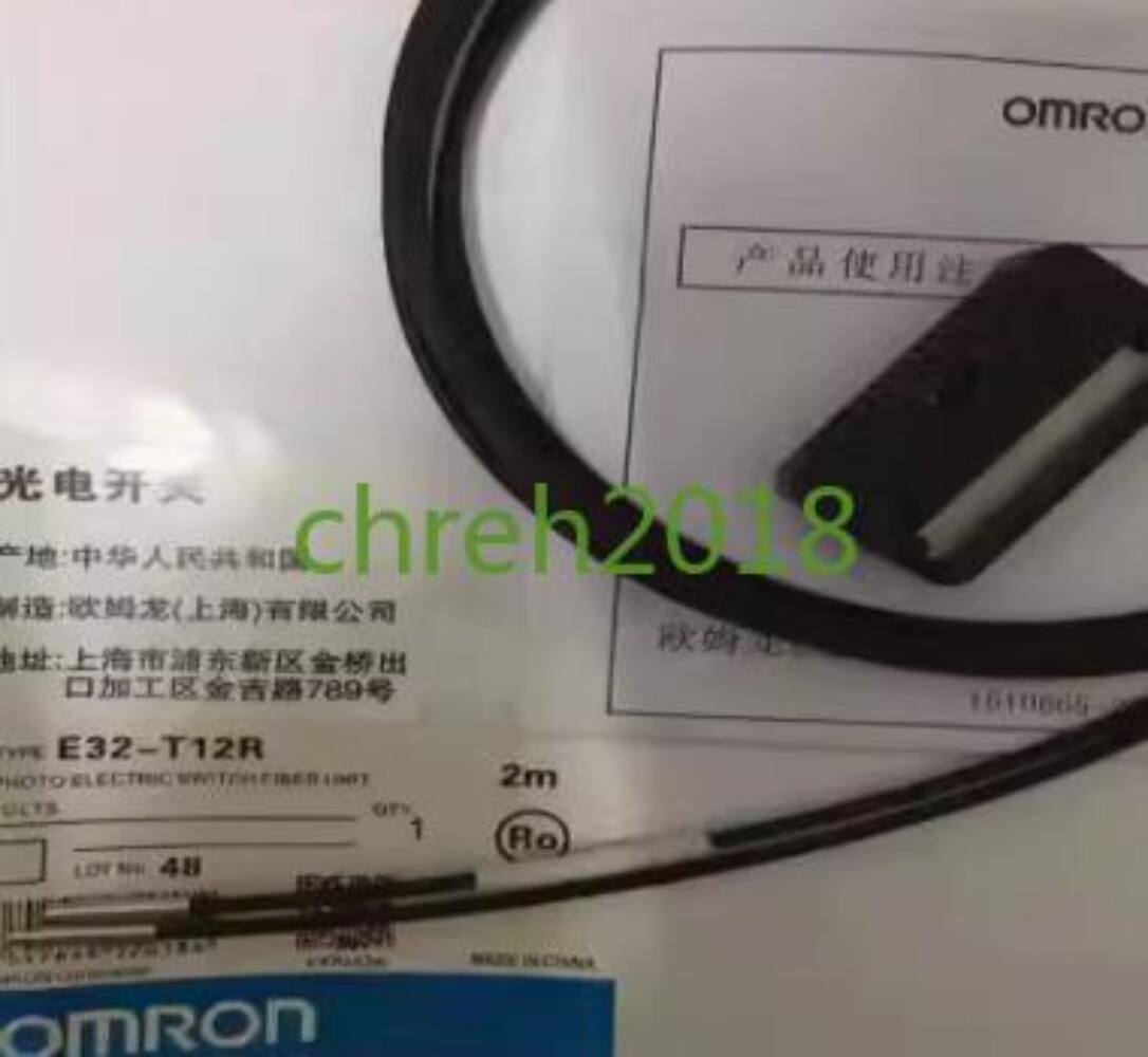1 PCS NEW IN BOX Omron Fiber optic sensor probe E32-T12 | eBay