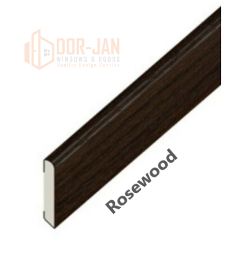 UPVC Plastic Trim Cloaking Fillet D Mould Architrave Window Door Bead ...