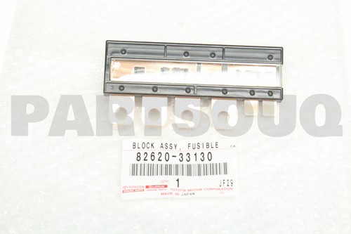 8262033130 Genuine Toyota BLOCK ASSY, FUSIBLE 82620-33130 | eBay