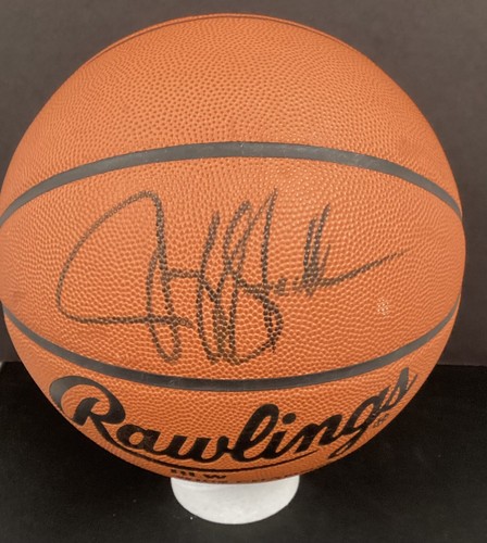 Jerry Stackhouse Signed Basketball Rawlings Indoor Outdoor Autograph ...