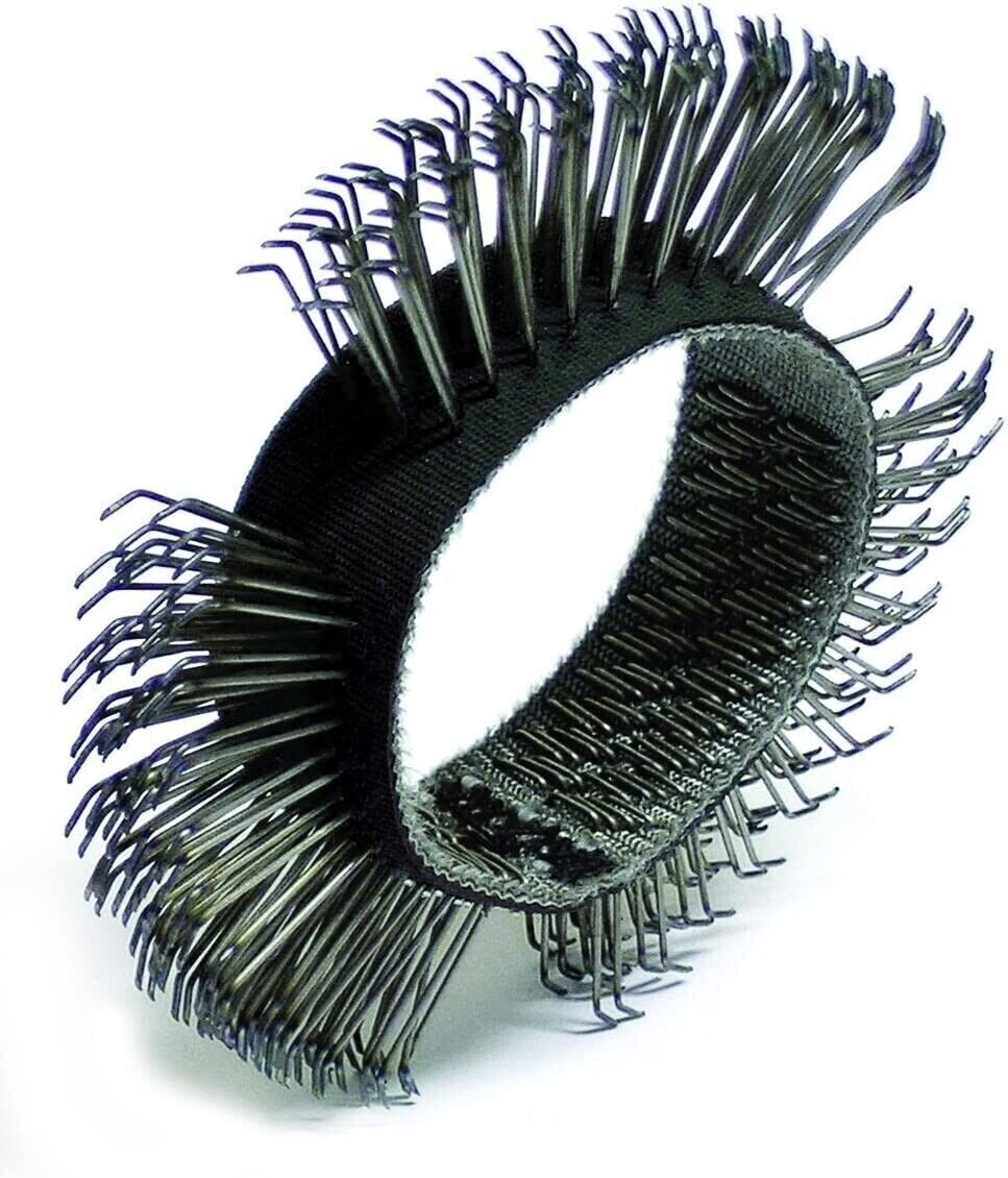 Dynabrade 92248 4" (102 mm) Diameter X 3/4" (19 mm) Width Course Wire ...