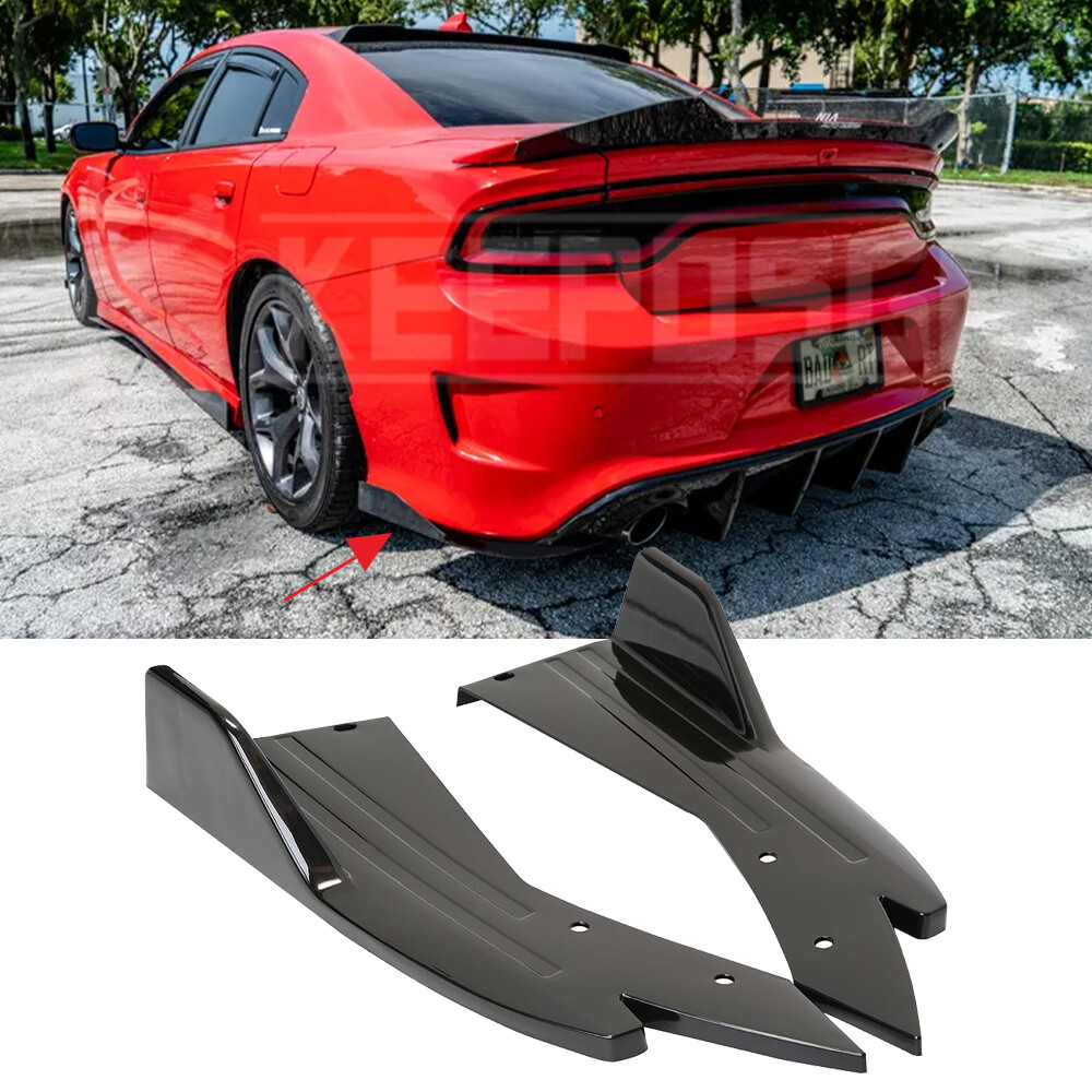 Infiniti Q50 Q60 G35 G37 Rear Spats Bumper Splitter Lip Diffuser ...