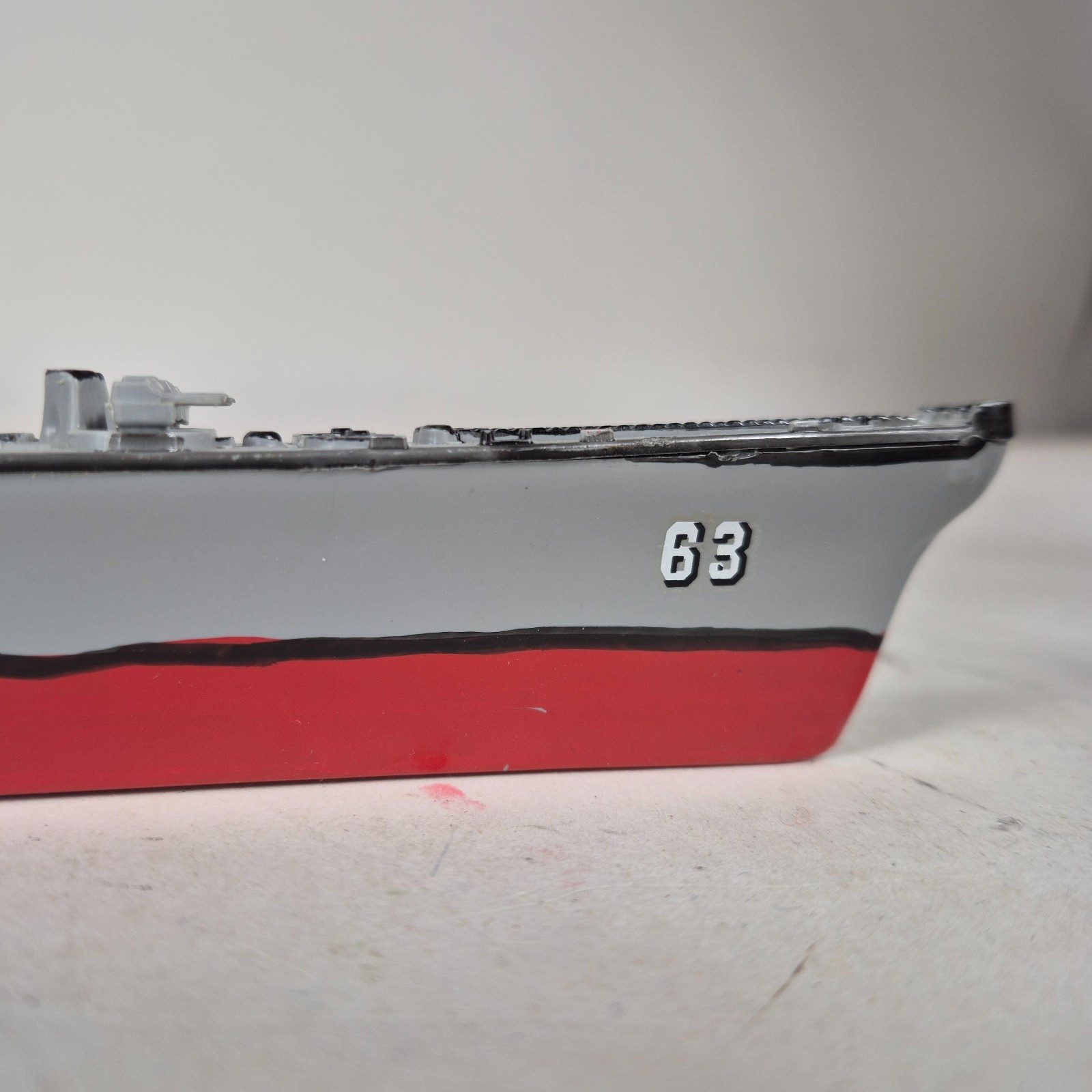 Revell USS Missouri Plastic Assembled Model Mighty Mo Battle Ship | eBay