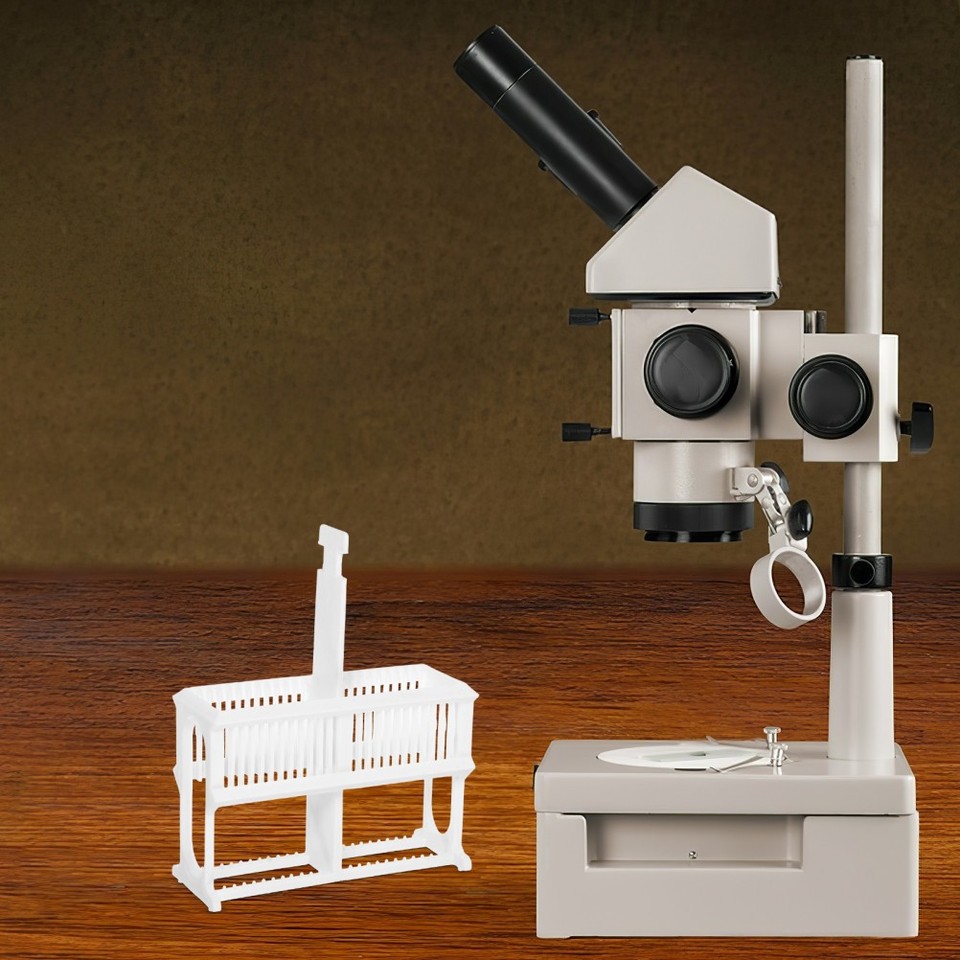 Laboratory Equipment Staining Rack Microscope Slides Storage Holder ...