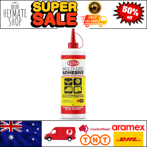 Prep Multi-Use Adhesive 1L – Strong Bond for Indoor & Outdoor ...
