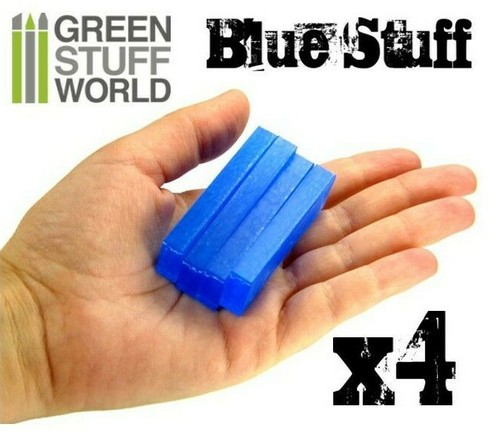 Green Stuff World Blue Stuff Instant Mold - 4 Bars - Scenery Dioramas ...