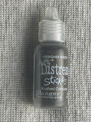 Ranger Tim Holtz Series Distress Stickles .5 fl oz - Brushed Corduroy ...