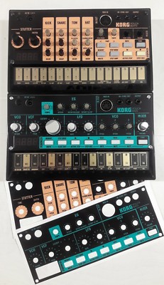 Korg Volca Skin / Cover bundle beats & bass | eBay