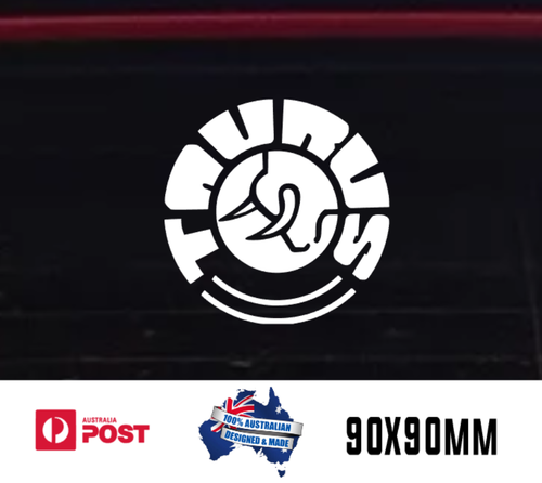 2x Taurus Firearms Windshield Windscreen Laptop Sticker Decal 90mm ...