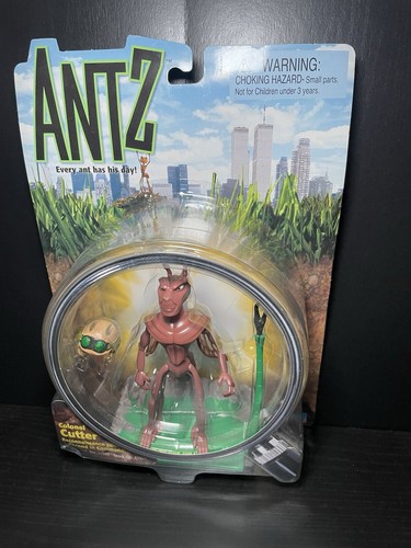 DreamWorks Antz Colonel Cutter Action Figure 1998 Playmates New In ...