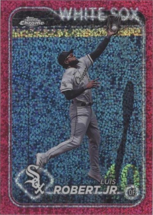2024 Topps Chrome - Luis Robert #86 Magenta Speckle Refractor /350 for sale online | eBay