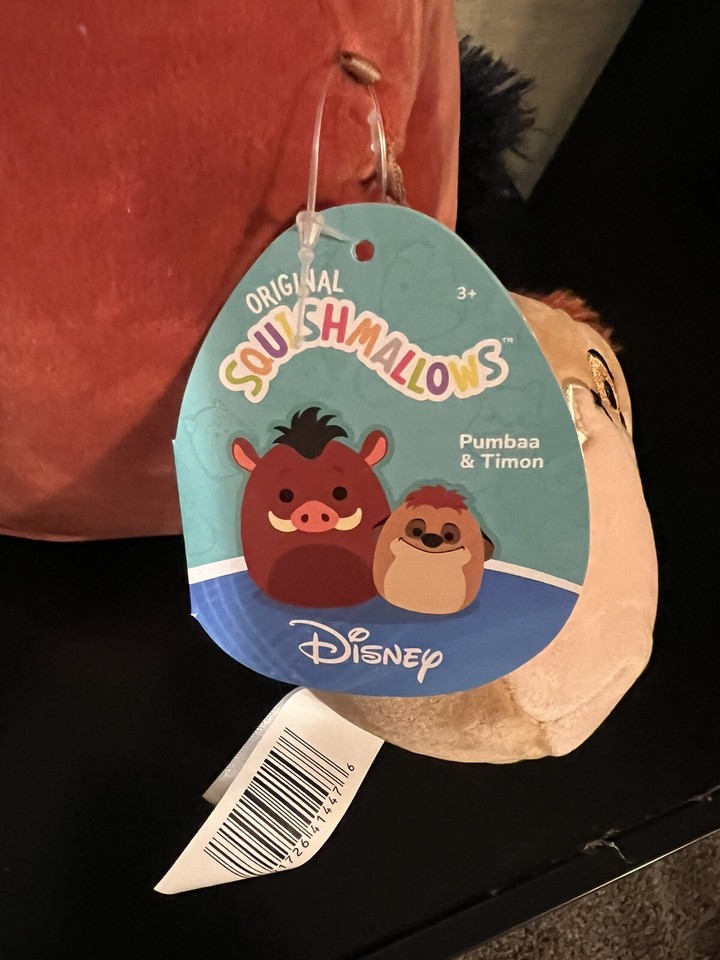 NWT SQUISHMALLOW Pumbaa 10” and Timon 4” Lion King Duo Disney Set | eBay