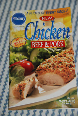 Pillsbury Classic Cookbooks - Chicken Beef and Pork - 19 Low Fat ...