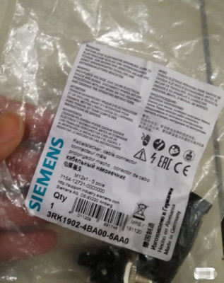 1PC New Siemens 3RK1902-4BA00-5AA0 Connector Free Ship | eBay
