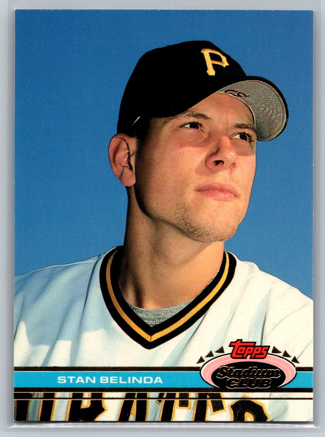 1991 Stadium Club Baseball #453 Stan Belinda Pittsburgh Pirates | eBay