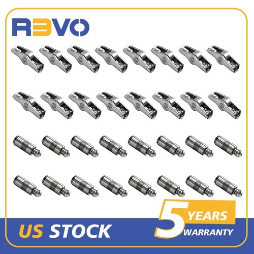 REVO 32pcs Inlet & Exhaust Rocker Arms Valve Lifters for 05-06 Jeep ...