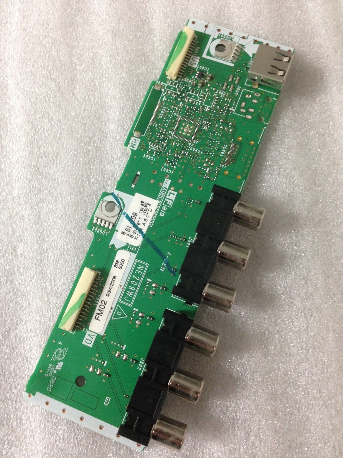 SHARP LC-46SB54U Side AV Input Board NE209WJ, FM02 | eBay