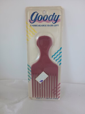 Vintage Goody USA 1989 Pink Hair Lift Pick Comb Item # 7205/2 ...