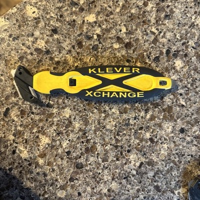 Klever XChange, Box Cutter, Safety Cutter, Utility Knife, Safety Knife ...