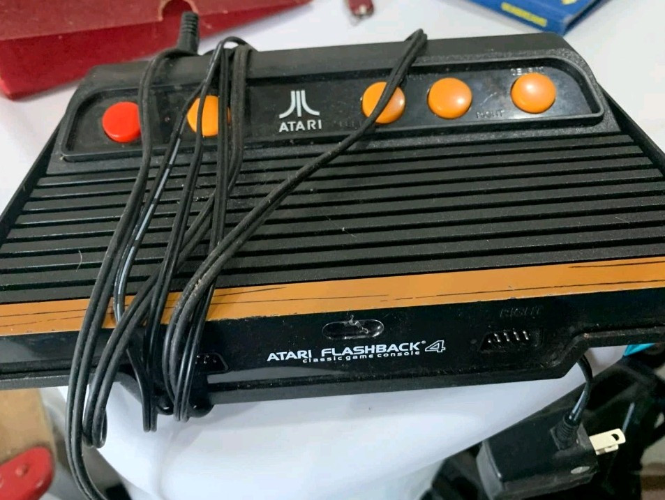 Atari Flashback 4 Classic Game Console - No Controllers - Untested | eBay