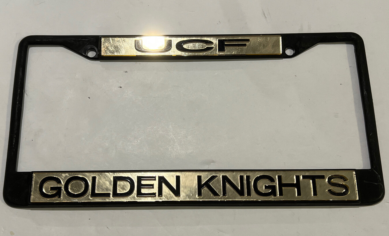 Central Florida UCF Golden Knights License Plate Frame | eBay