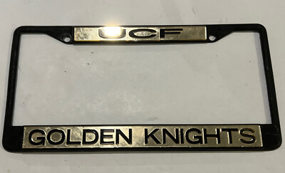 Central Florida UCF Golden Knights License Plate Frame | eBay