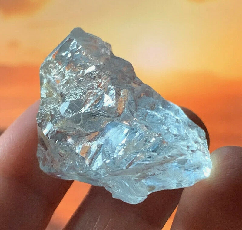 Raw Blue Topaz