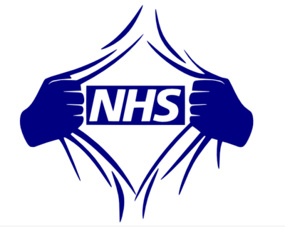 NHS Superhero Charity Modern Car/Van Sticker Nurse/Doctor Window wall ...