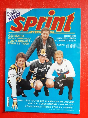 1984 SPRINT international n°42 GUIMARD FIGNON LEMOND MADIOT PARIS ...