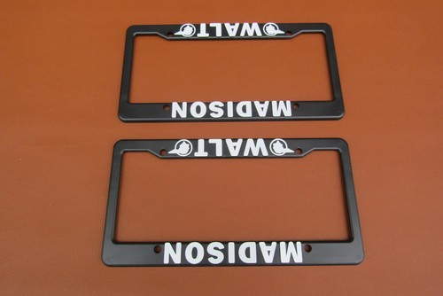 1970's-1980's Walt Pontiac Dealership Madison Pa NOS Pair License Plate ...