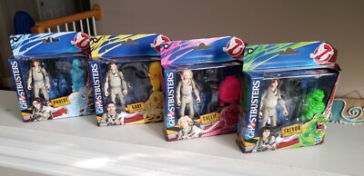 Set Of 4 GHOSTBUSTERS 2024 Trevor Callie Gary Phoebe Slimer Pukey ...