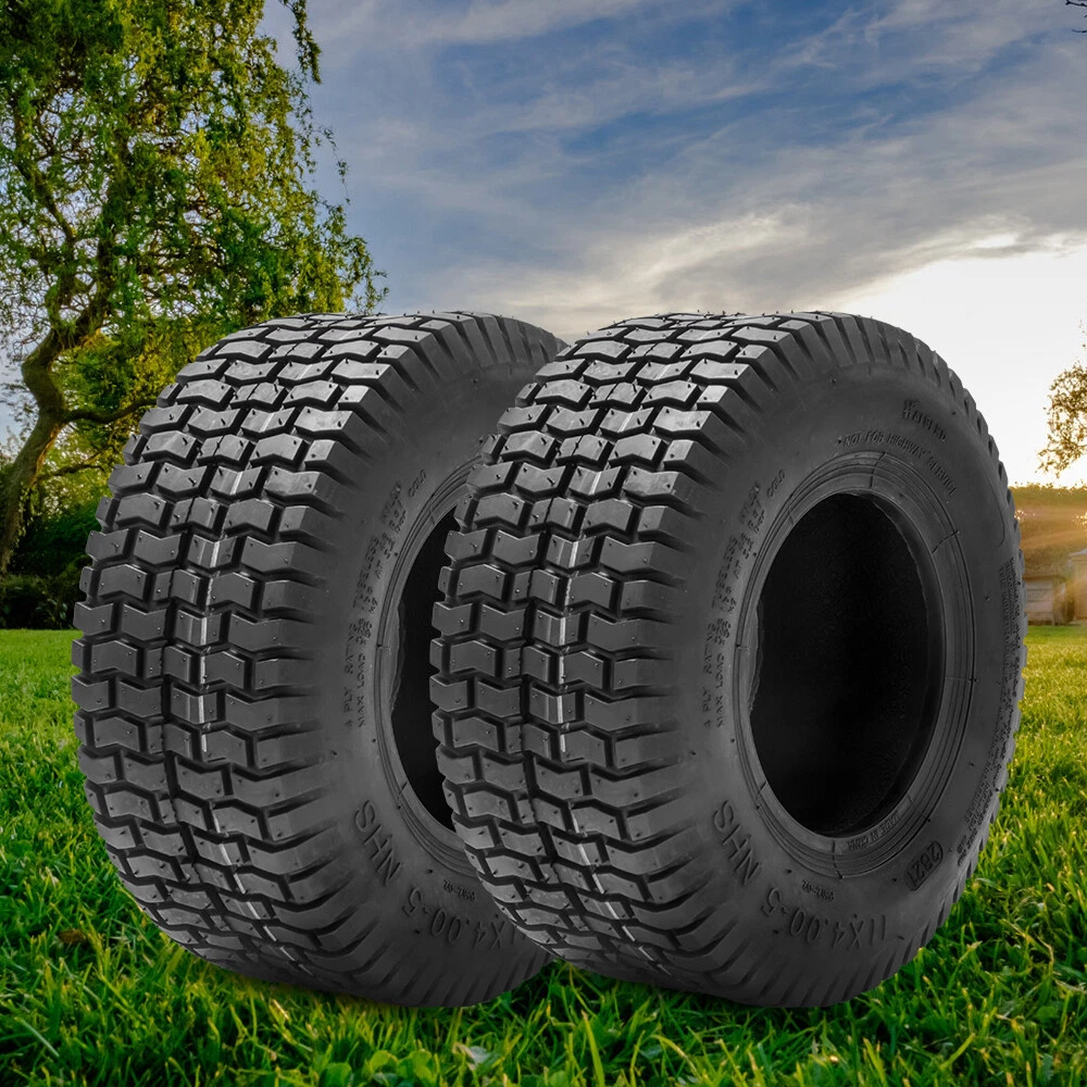 Halberd Lawn Mower Tires 4PLY Turf Tractor Tyres Heavy , 40% OFF