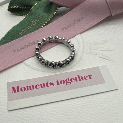 Pandora Ring Wanda's Garden 190849 Size 54 Genuine Ale 925 Flowers ...