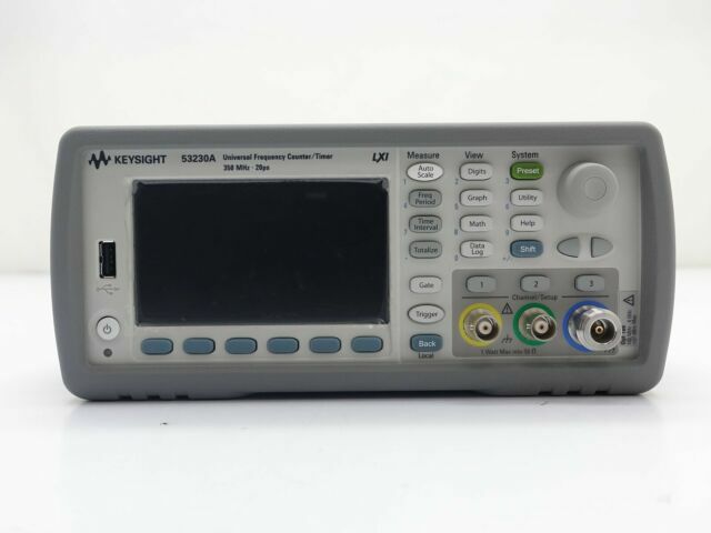 Keysight Agilent 53230A 350 MHz Universal Frequency Counter/Timer - 12 ...