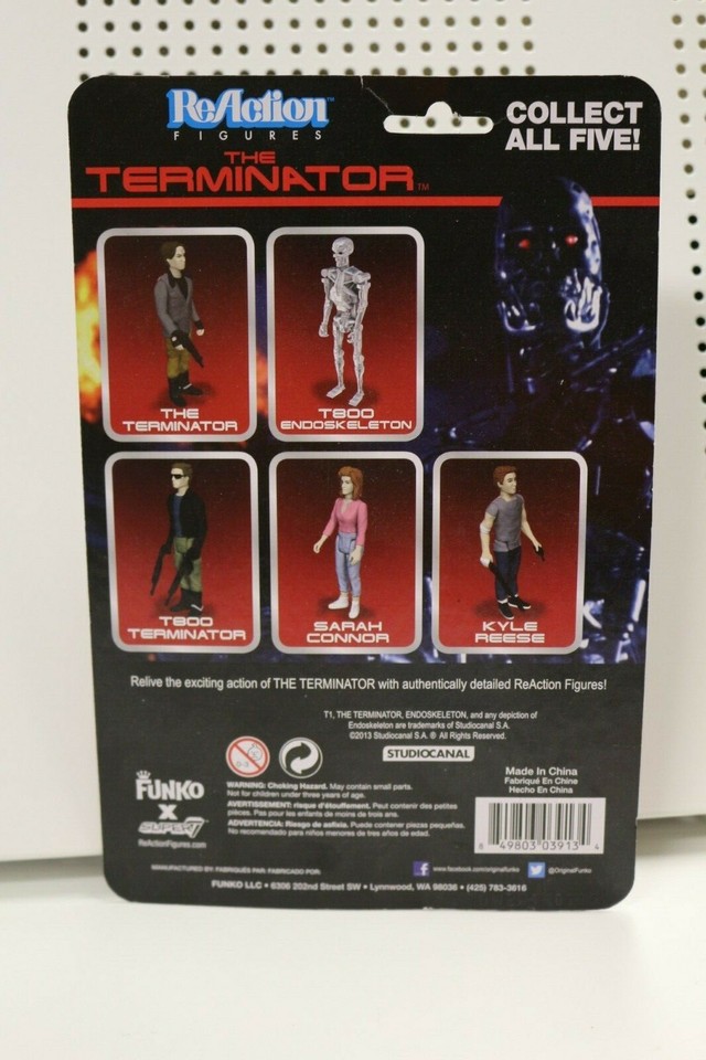 The Terminator - T800 ENDOSKELETON Terminator Action Figure Funko ...