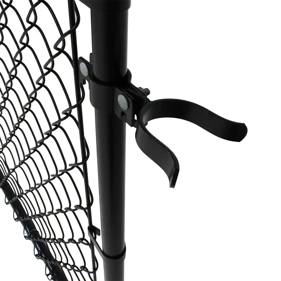 Chain Link Fence 4' H Adjustable Walk Gate Kit Square Corner Frame ...