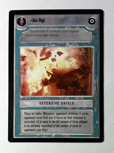 Star Wars CCG Aim High Reflections III 3 Premium Defensive Shield SWCCG ...