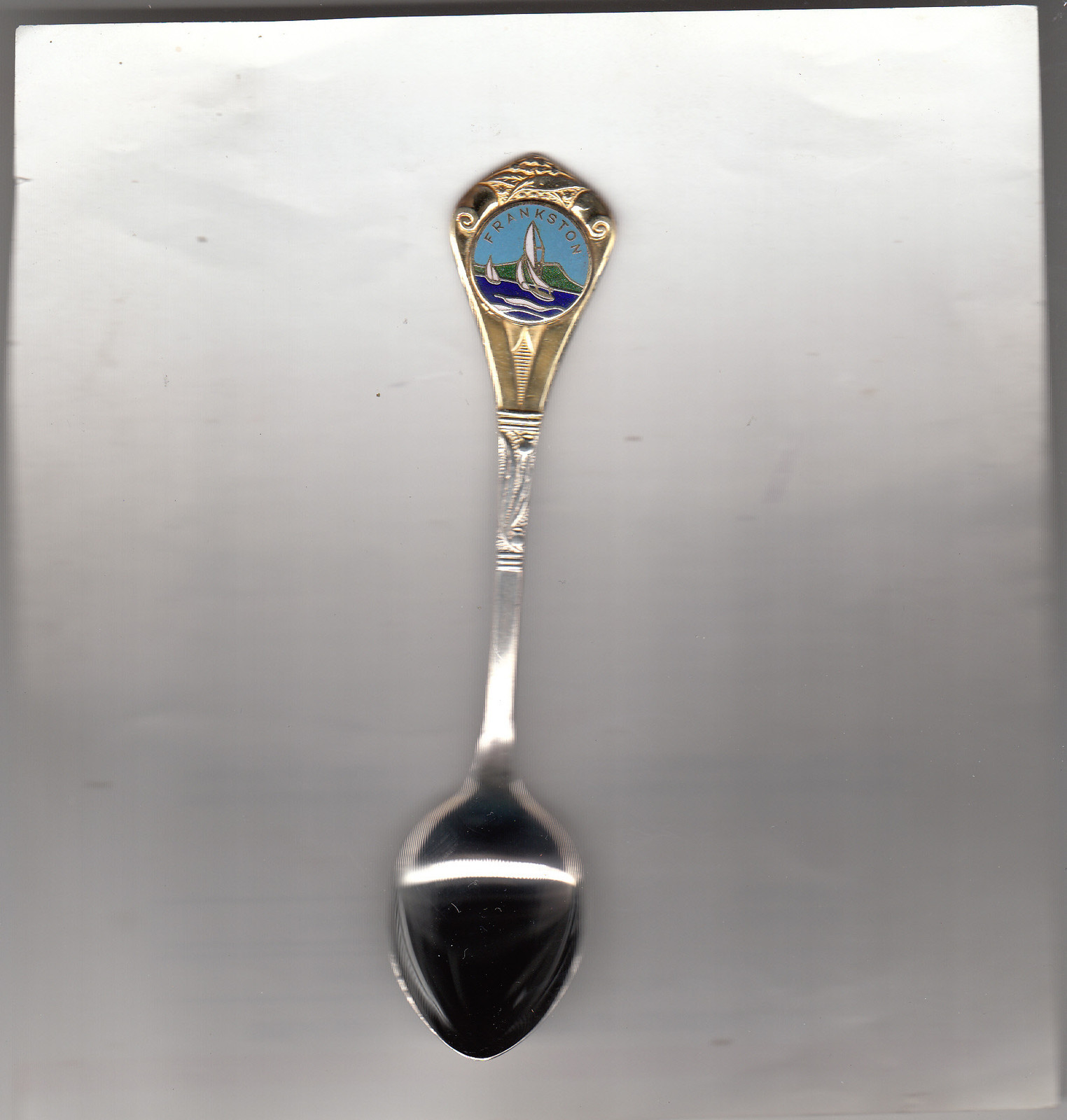 Frankston-Vic-[Stokes EPNS Silverplated 1950s Spoon]-Australia-Souvenir ...