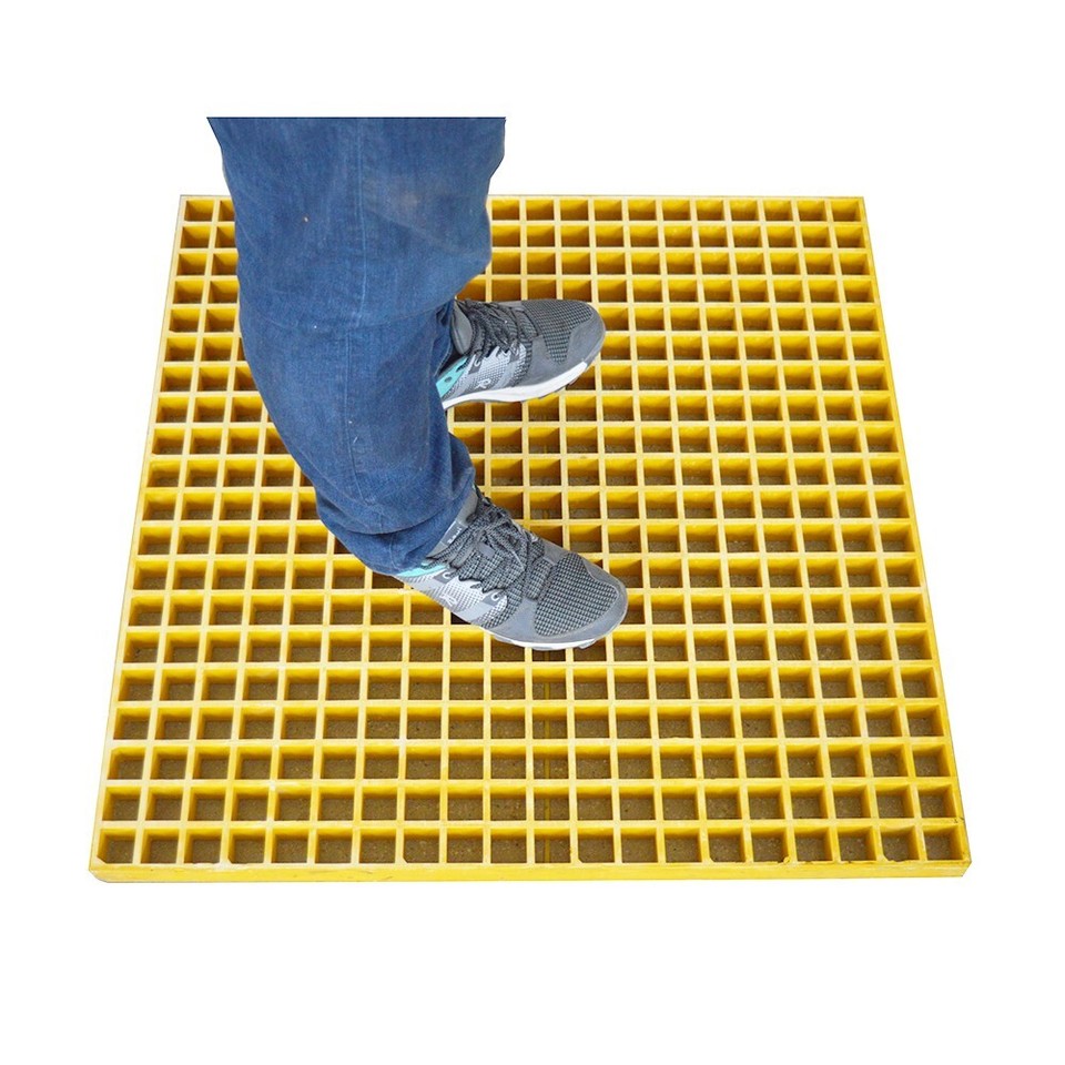 Fiberglass Grille FRP Grating 31.9"*31.9" Full Sheet 1.5" Thickness ...