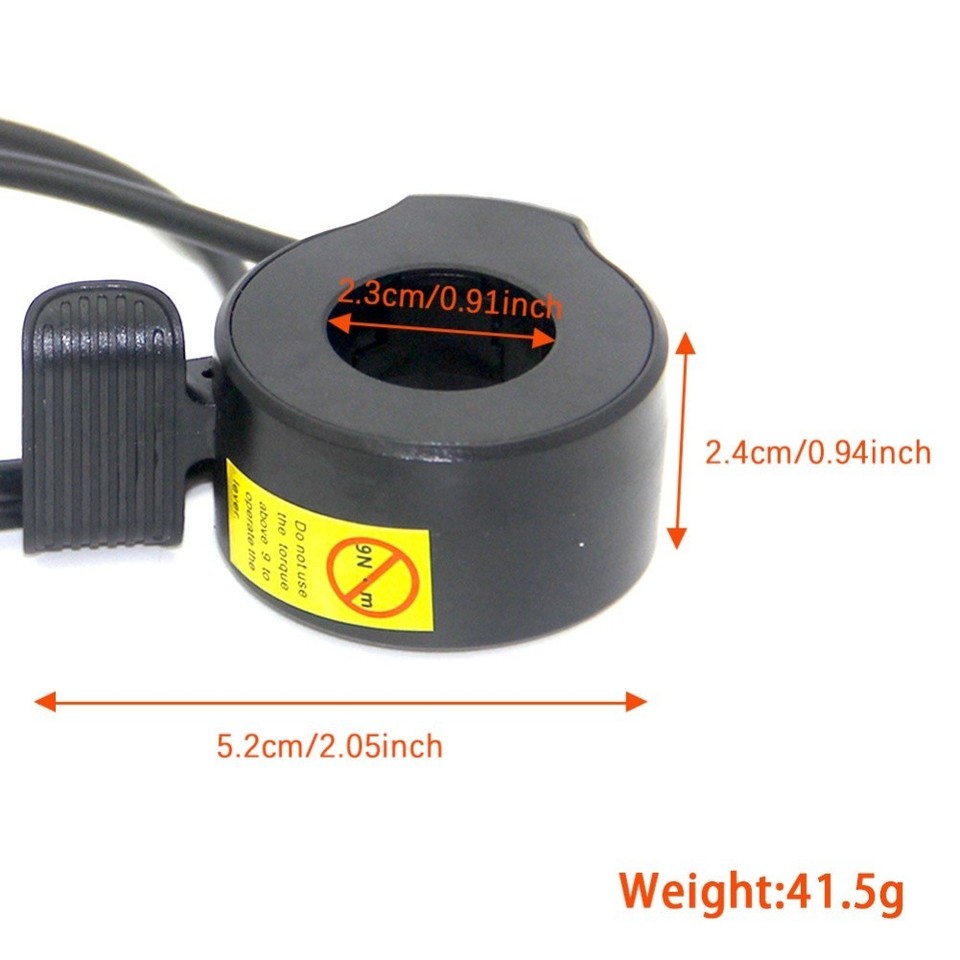 Electric Bicycle Accelerator Electric Bike Throttle Enhanced Riding ...