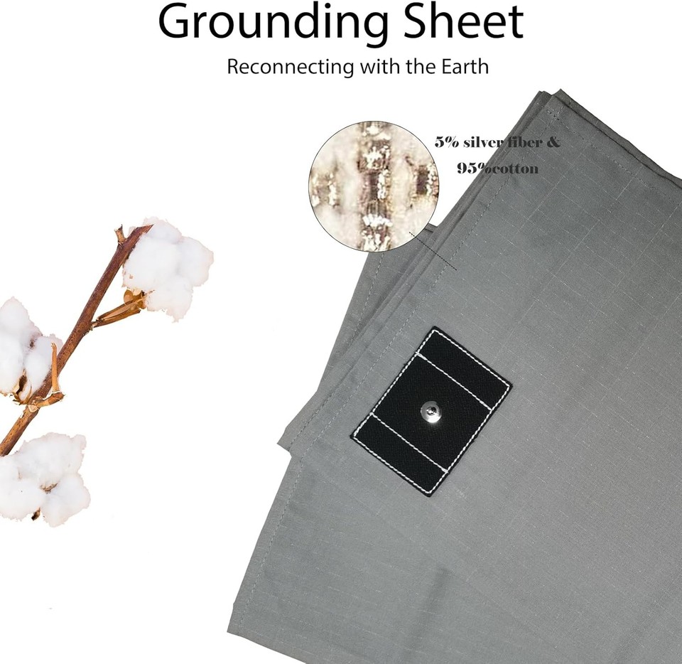 Grounding Sheet, Grounding Flat Sheet with Silver Fiber Grounded Bed ...