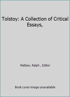 Tolstoy: A Collection of Critical Essays, by Matlaw, Ralph , Editor | eBay