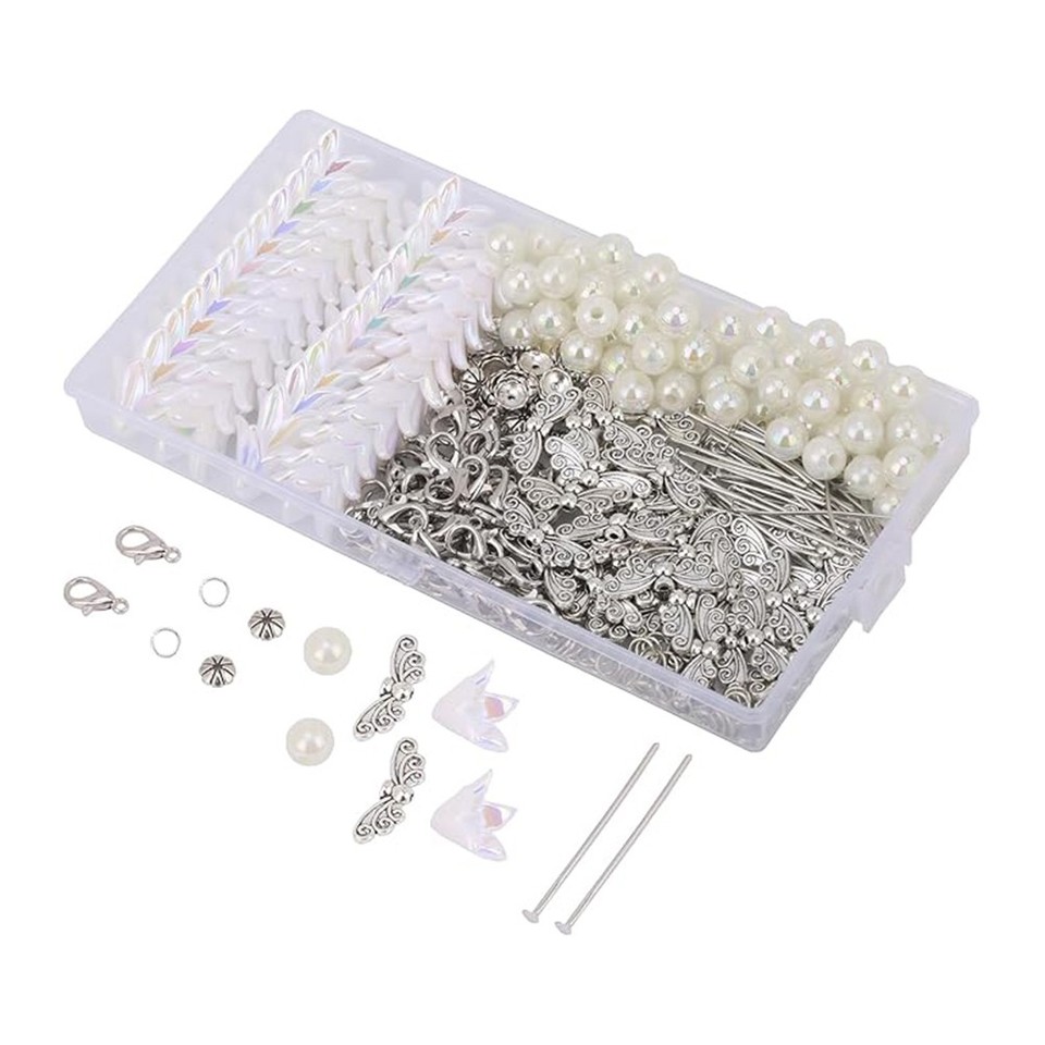 50sets DIY Guardian Angel Pendant Kit, Make Your Own Angel Pendant, Key ...