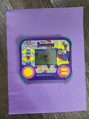 1990 Tiger Electronics Disney's Darkwing Duck Handheld Game TESTED ...