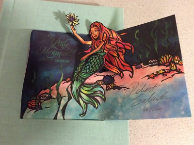Rare Limited Edition The Little Mermaid Pop Up Book Signed Robert ...