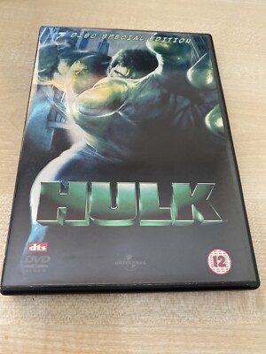 Hulk 2003 DVD. 2 Disc Special Edition Very Good Condition 5050582107579 ...